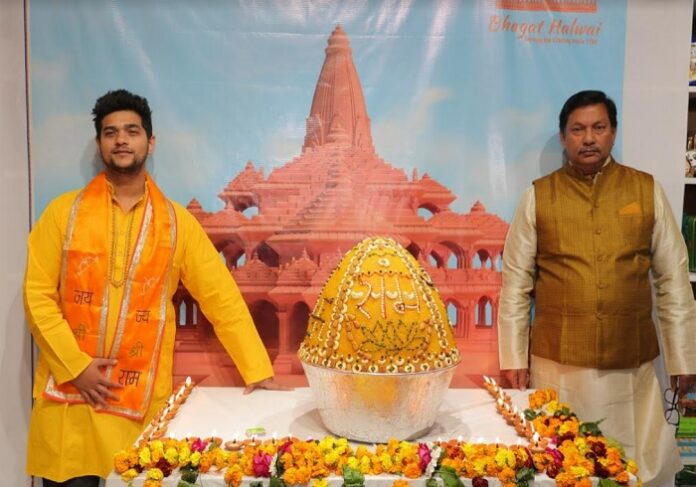 Sweetening the Ayodhya Celebrations: Bhagat Halwai's Unique 3-ft. tall ...