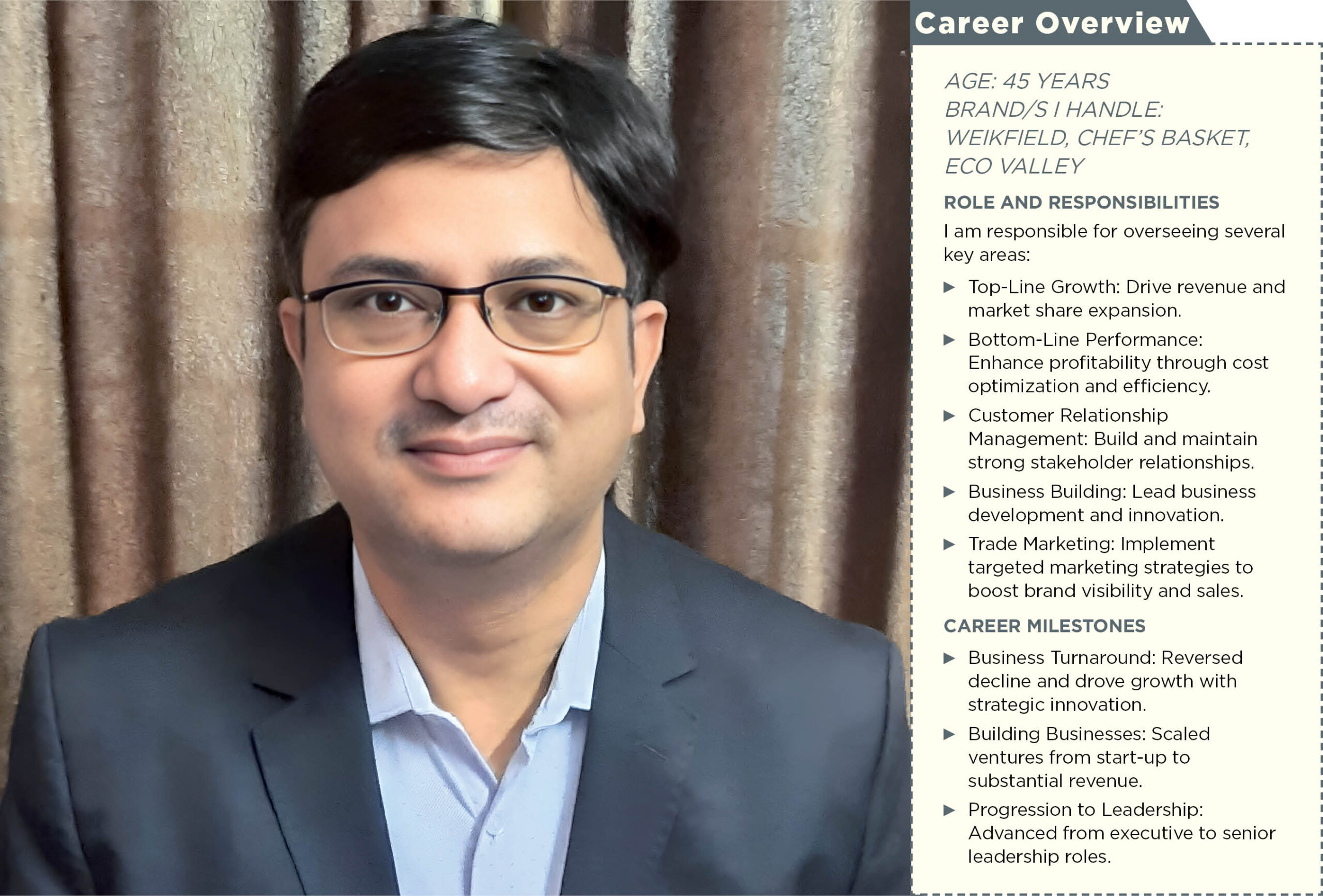 Success hinges on how well you manage and refine the small, often overlooked elements: Siddharth ...