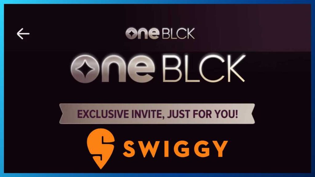 Swiggy Launches One Blck: An Exclusive Membership Redefining Premium ...