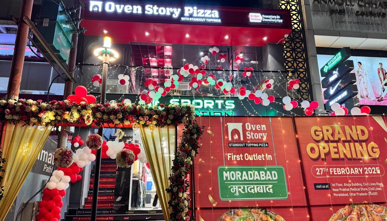 Oven Story Pizza launches third Offline Store in Moradabad, Uttar Pradesh