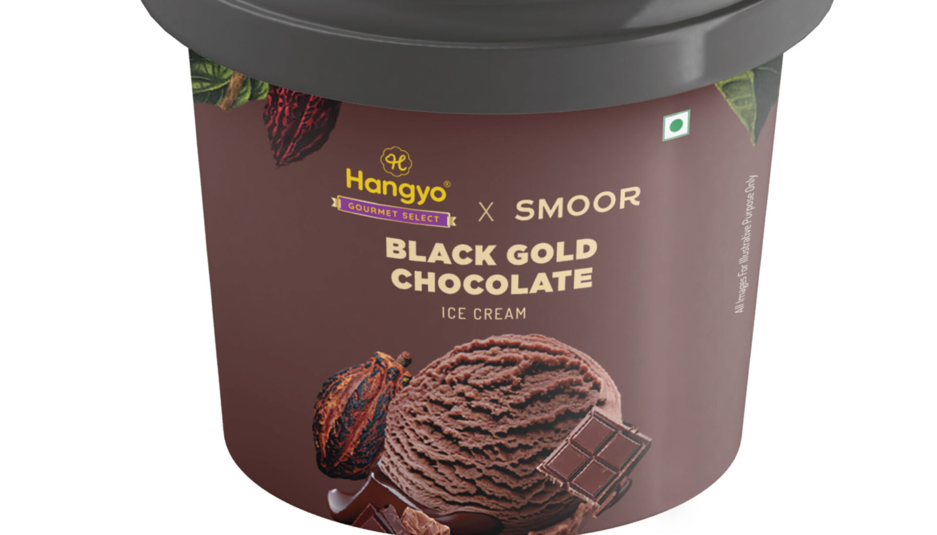 Hangyo and SMOOR Unveil 'Black Gold Ice Cream
